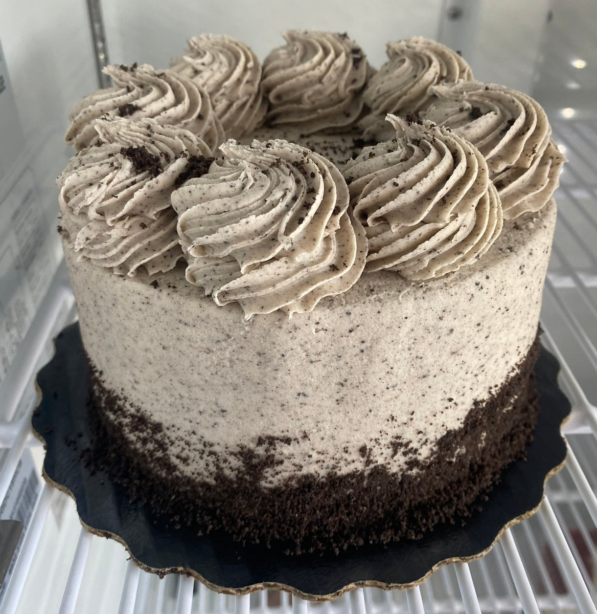 6" 2 layer Cookies & Cream – MSO Cookies + Cakes