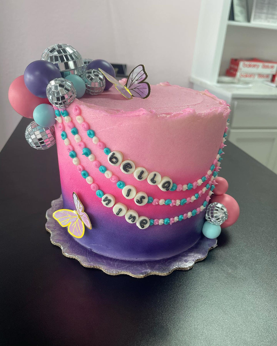 Ombre swiftie cake – MSO Cookies + Cakes