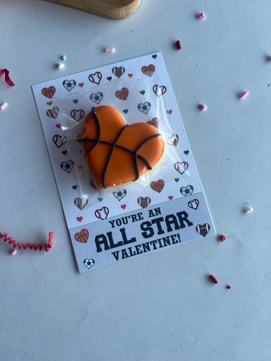 Mini Cookie Card- All Star – MSO Cookies + Cakes