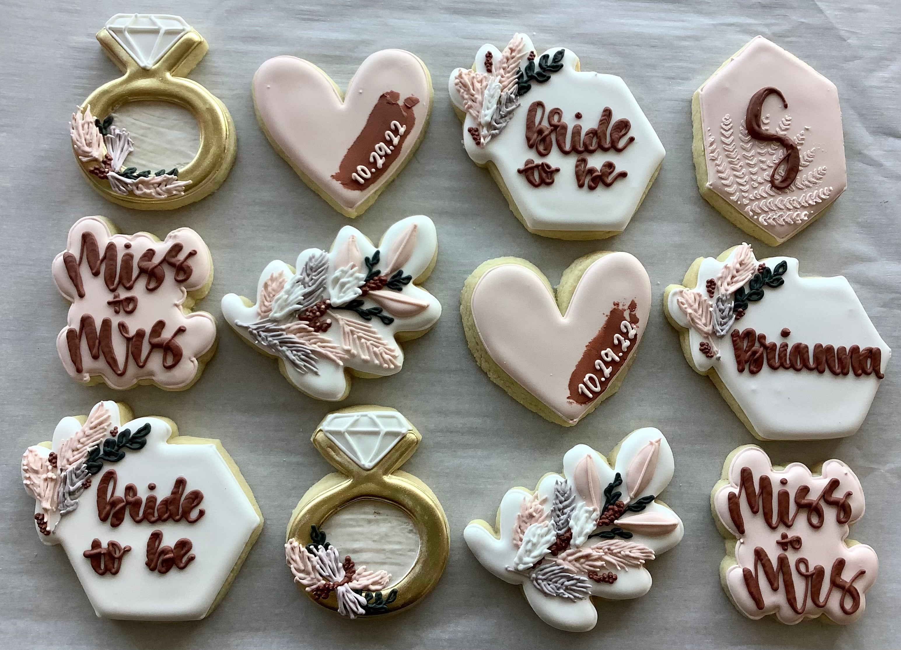 Fall wedding cookies 60 photos - Astyledwedding.com