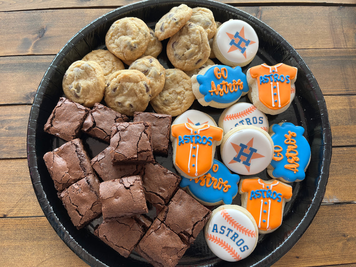 36 PC MINI ASTROS PLATTER – MSO Cookies + Cakes